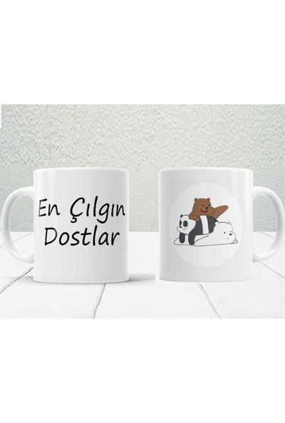 Shiva Hediyelik ve Baskı Çözümleri En Güzel Dostlar Temalı Kupa Bardak