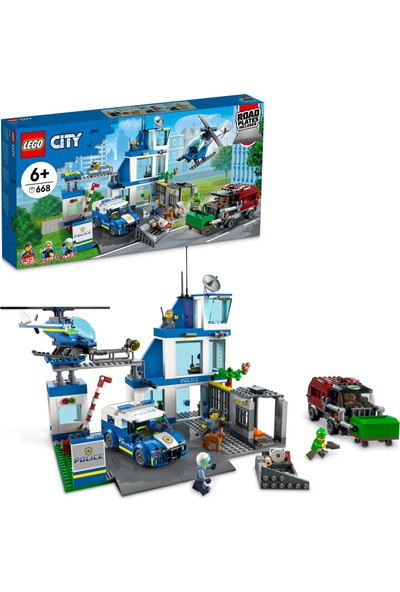 LEGO® City Polis Merkezi 60316 - 6 Yaş ve Üzeri Çocuklar İçin Oyuncak Yapım Seti (668 Parça) LEGO® City Polis Merkezi 60316 - 6 Yaş ve Üzeri Çocuklar İçin Oyuncak Yapım Seti (668 Parça)