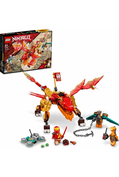 LEGO® Ninjago® Kai’nin Ateş Ejderhası Evo 71762 - 6 Yaş ve Üzeri İçin Ninjago Kai ve Yılan Figürleri İçeren Oyuncak Yapım Seti (204 Parça) LEGO® Ninjago® Kai’nin Ateş Ejderhası Evo 71762 - 6 Yaş ve Üzeri İçin Ninjago Kai ve Yılan Figürleri İçeren Oyuncak Yapım Seti (204 Parça)