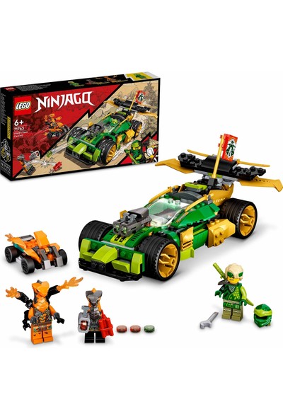 LEGO® NINJAGO® Lloyd’un Yarış Arabası EVO 71763 - 6 Yaş ve Üzeri için NINJAGO Lloyd ve Yılan Figürleri İçeren Oyuncak Yapım Seti (279 Parça) LEGO® NINJAGO® Lloyd’un Yarış Arabası EVO 71763 - 6 Yaş ve Üzeri için NINJAGO Lloyd ve Yılan Figürleri İçeren Oyuncak Yapım Seti (279 Parça)