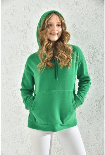 Rodi Kadın Polar Kanguru Cepli Sweat DS22KB051756