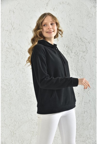 Rodi Kadın Polar Kanguru Cepli Sweat DS22KB051756