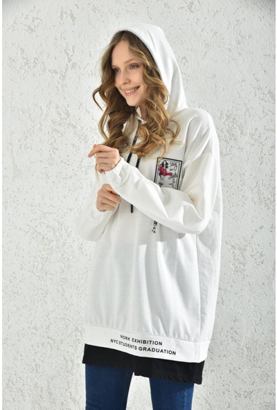 Rodi Kadın Pençli Kapişonlu Tunik DS22KB251758