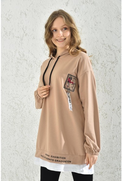 Rodi Kadın Pençli Kapişonlu Tunik DS22KB251758