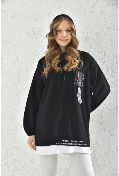 Rodi Kadın Pençli Kapişonlu Tunik DS22KB251758