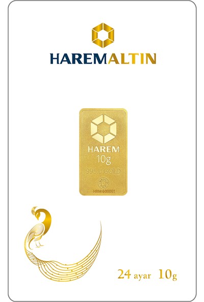 Harem Altın 10 gr Gram Külçe Altın Harem Altın 10 gr Gram Külçe Altın