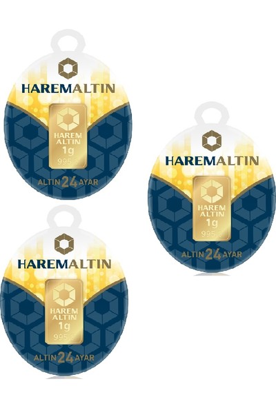 Harem Altın 3 gr Gram Külçe Altın Harem Altın 3 gr Gram Külçe Altın