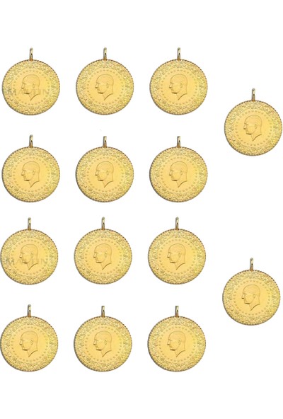 Harem Altın 14 Eski Tarih Çeyrek Altın