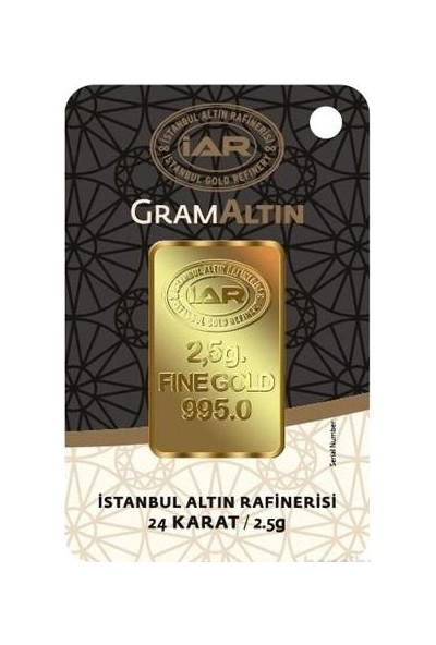 Harem Altın 2.5 gr Gram Külçe Altın Harem Altın 2.5 gr Gram Külçe Altın