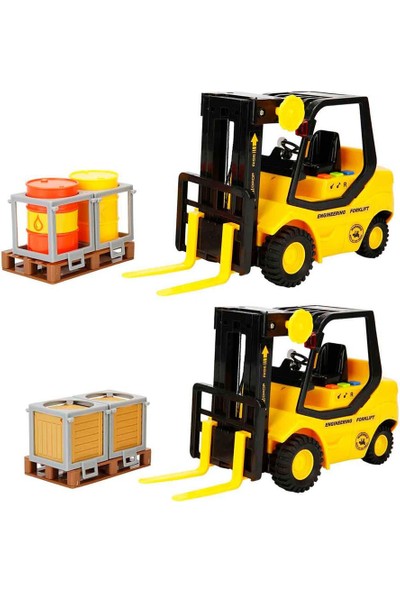 Sunman Maxx Wheels Sesli ve Işıklı Forklift 24 cm 2 Ass. Sunman Maxx Wheels Sesli ve Işıklı Forklift 24 cm 2 Ass.