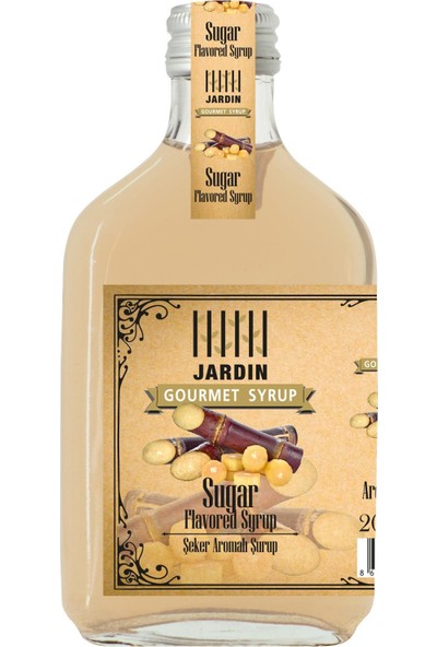 Jardin Şeker Aromalı Kokteyl Şurubu 200 ml