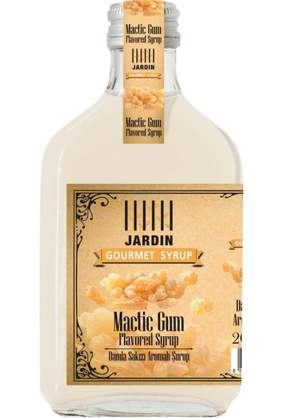 Jardin Damla Sakızı Aromalı Kokteyl Şurubu 200 ml