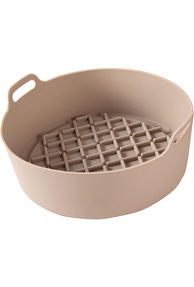 Baosity Hava Fritözleri Gömlekleri Sepeti Parşömen Kağıdı Beyaz Yuvarlak Yerine (Yurt Dışından)