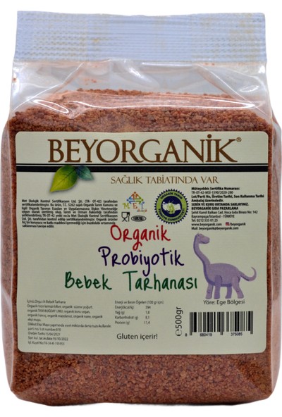 Beyorganik Organik Tarhana - Bebek 500 Gr.