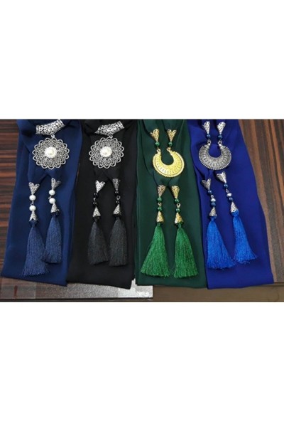 Ztt 4 Adet Iğneoyası Fular