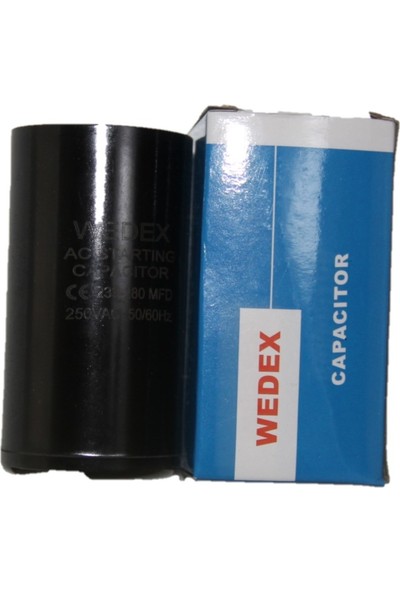 Wedex Capacitor/daimi Devre Kondansatör 233-280MFD Wedex Capacitor/daimi Devre Kondansatör 233-280MFD