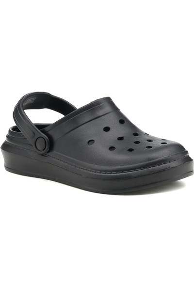 Polaris 520387.G2FX Siyah Erkek Çocuk Terlik