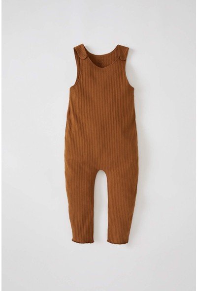 DeFacto Kız Bebek Basic Askılı Salopet X4297A222SP DeFacto Kız Bebek Basic Askılı Salopet X4297A222SP