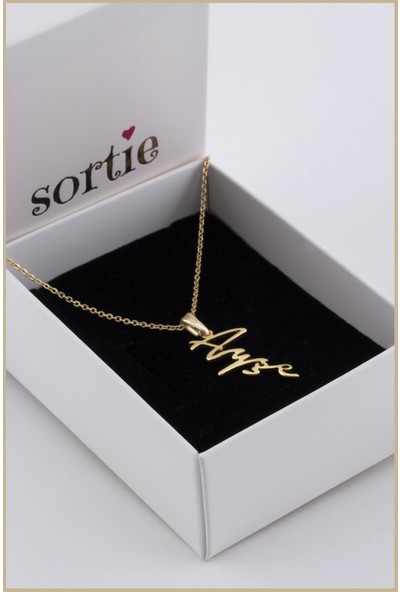 Sortie Accessories Çelik Isim Kolye Ayşe Sortie Accessories Çelik Isim Kolye Ayşe