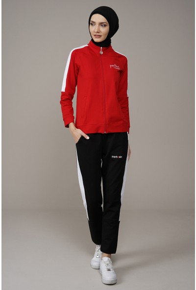 Markosin Kadın Ganili Eşofman Takımı M1005 Markosin Kadın Ganili Eşofman Takımı M1005