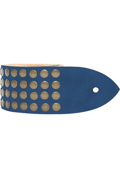 Tabaq - Metal Rain (Antique Brass) - Hakiki Deri Gitar Askısı