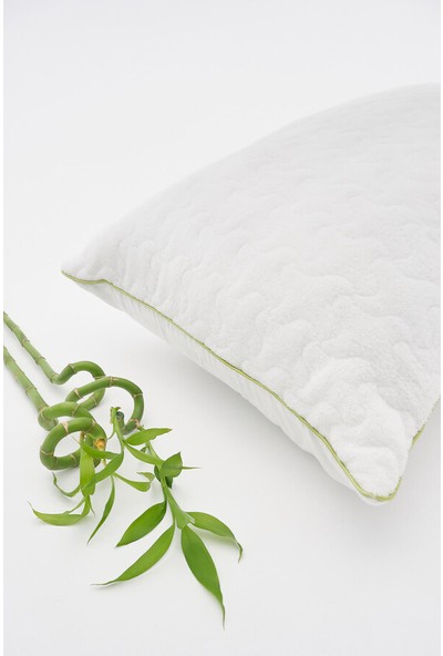 Kadınca Bambu Welsoft Yastık - Beyaz