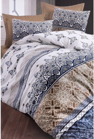 Golden Annecy Ranforce Life Çift Kişilik Nevresim Takımı - Mavi Golden Annecy Ranforce Life Çift Kişilik Nevresim Takımı - Mavi