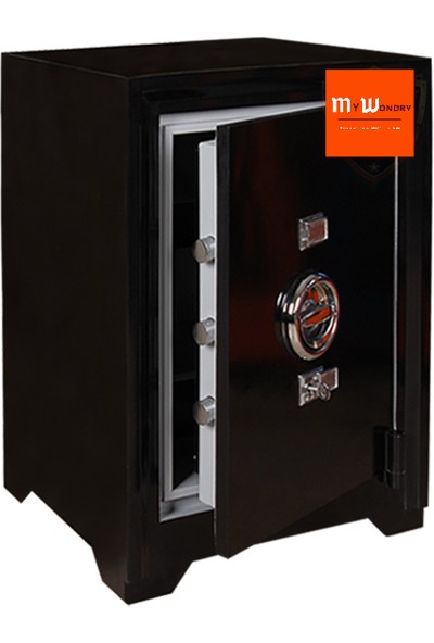 My Wondry Çelik Kasa 55 cm Siyah Şifreli