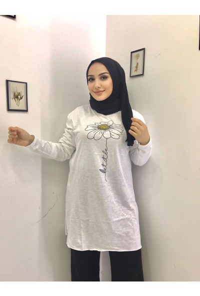 Rikamoda Papatya Desenli Penye