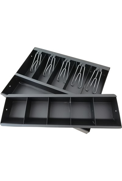 Saypos 10 Gözlü Metal Para Çekmecesi Içi 38,5 x 30 x 6 cm Saypos 10 Gözlü Metal Para Çekmecesi Içi 38,5 x 30 x 6 cm