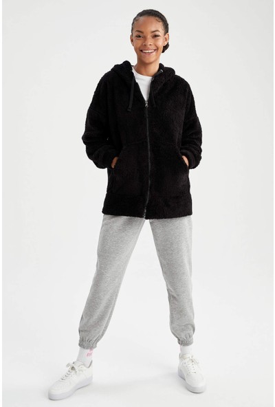 DeFacto Bağcıklı Relax Fit Jogger Eşofman Altı S7375AZ22SP DeFacto Bağcıklı Relax Fit Jogger Eşofman Altı S7375AZ22SP