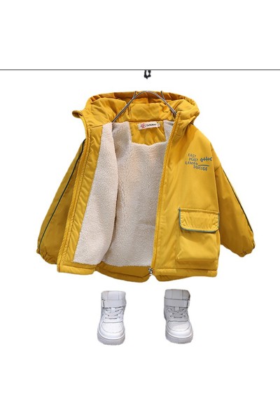 Incendio Çocuklar İçin Artı Kadife Pamuklu Ceketler (Yurt Dışından) Incendio Çocuklar İçin Artı Kadife Pamuklu Ceketler (Yurt Dışından)