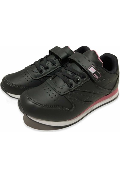 Çocuk Kız Gri Ortopedik Spor Ayakkabı