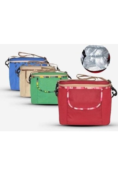 Motolinas Termal Çanta 10 Lt Bordo Servis Yemek Çantası