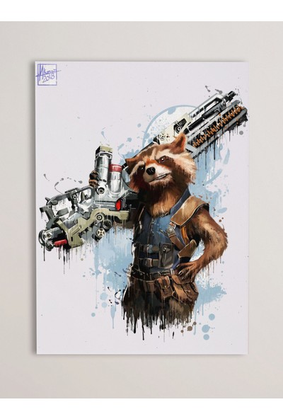 Duo Shop Rocket Racoon Poster - Yüksek Çözünürlük Hd Duvar Posteri - Çerçevesiz Duo Shop Rocket Racoon Poster - Yüksek Çözünürlük Hd Duvar Posteri - Çerçevesiz
