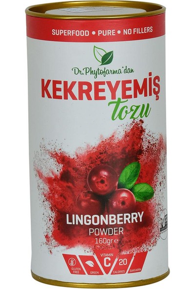 Phytopharma Dr. Phytopharma Kekreyemiş Tozu 160 gr -20 Günlük Kullanım