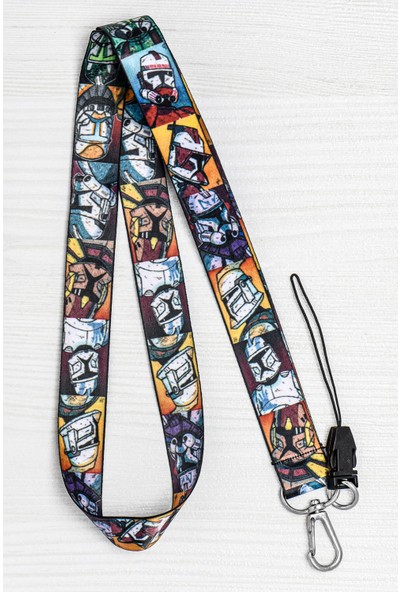 Apptakı Star Wars Clone Yaka Kartı Boyun Askı Ipi Telefon Askı Ipi - ASK0168