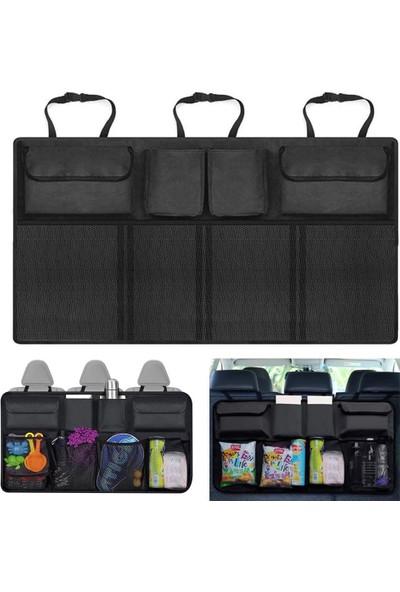 Ayaco 8 Cepli Araç Bagaj Düzenleyici Çanta Organizer Araba Çantası Oto Içi Eşya Malzeme Düzenleme Ayaco 8 Cepli Araç Bagaj Düzenleyici Çanta Organizer Araba Çantası Oto Içi Eşya Malzeme Düzenleme