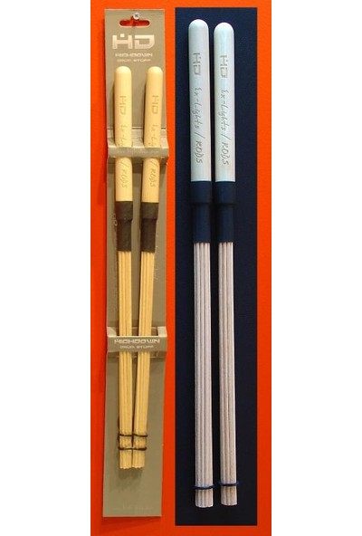 Hd Drums Ex-Lıght Rods Fırça Baget Hd Drums Ex-Lıght Rods Fırça Baget