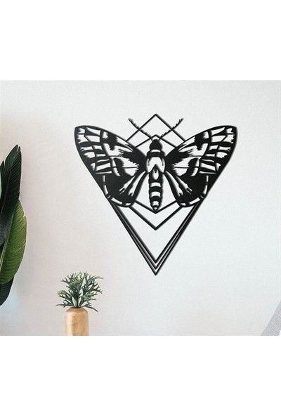 Baupor Minimalist Kelebek Metal Duvar Dekoru Baupor Minimalist Kelebek Metal Duvar Dekoru
