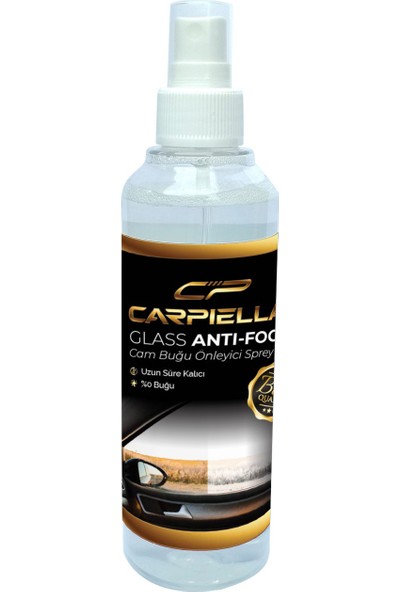 Carpiella Glass Anti-Flog Cam Buğu Önleyici Sprey 200 ml