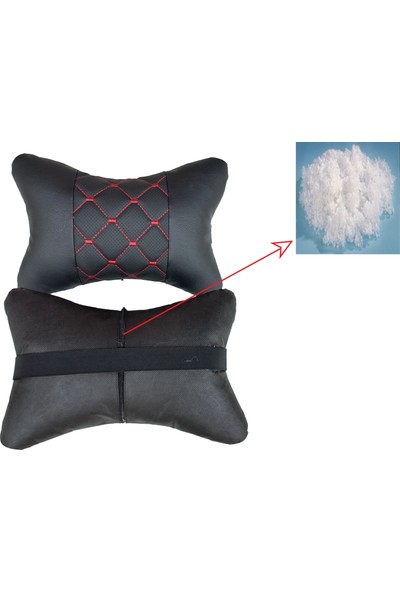 Ayz Oto Aksesuar 2li 5d Ortopedik Oto Boyun Yastığı