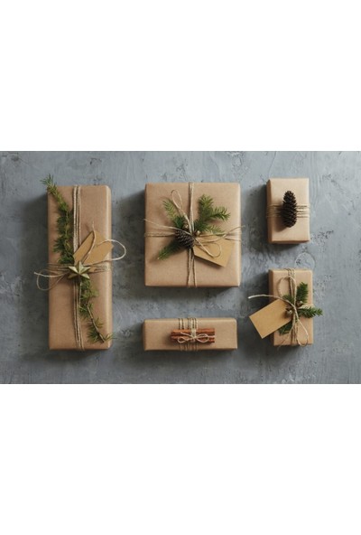 sarp Kraft Hediye Paketleme Kağıdı 80 x 100 cm 5 Adet