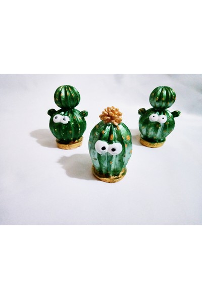 Raya Collection 3'lü Dekorasyon Kaktüs Raya Collection 3'lü Dekorasyon Kaktüs