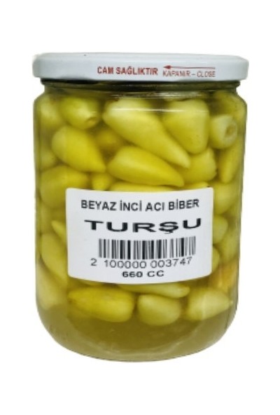 Sebze Meyve Dünyası Beyaz Inci Acı Biber Turşusu 660 gr Sebze Meyve Dünyası Beyaz Inci Acı Biber Turşusu 660 gr