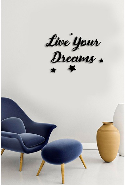 Nt Handmade Siyah Ahşap Yıldızlı Live Your Dreams Duvar Dekoru Salon Oturma Yatak Odası Için 60 x 30 cm Tablo Nt Handmade Siyah Ahşap Yıldızlı Live Your Dreams Duvar Dekoru Salon Oturma Yatak Odası Için 60 x 30 cm Tablo