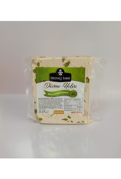 Helvacı Sabri Antep Fıstıklı Dövme Helva 500 gr Helvacı Sabri Antep Fıstıklı Dövme Helva 500 gr