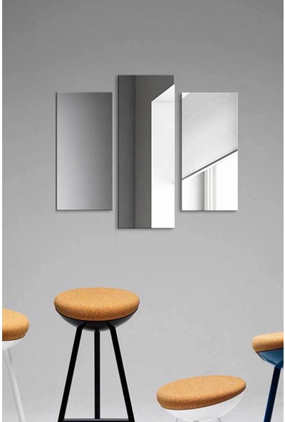 ExtraSepetim 3'lü Dekoratif Ayna Takımı ExtraSepetim 3'lü Dekoratif Ayna Takımı