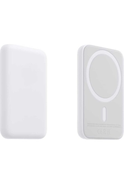 Bşr Perakende Apple ve Android Uyumlu Magsafe Battery Pack Kablosuz Şarj Batarya Bşr Perakende Apple ve Android Uyumlu Magsafe Battery Pack Kablosuz Şarj Batarya