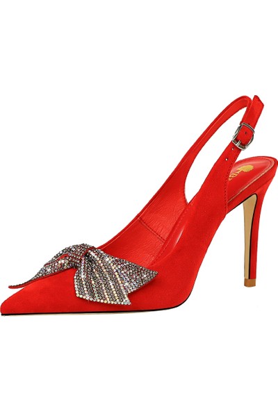 Bigtree Kırmızı Topuklu Ayakkabı (Yurt Dışından)